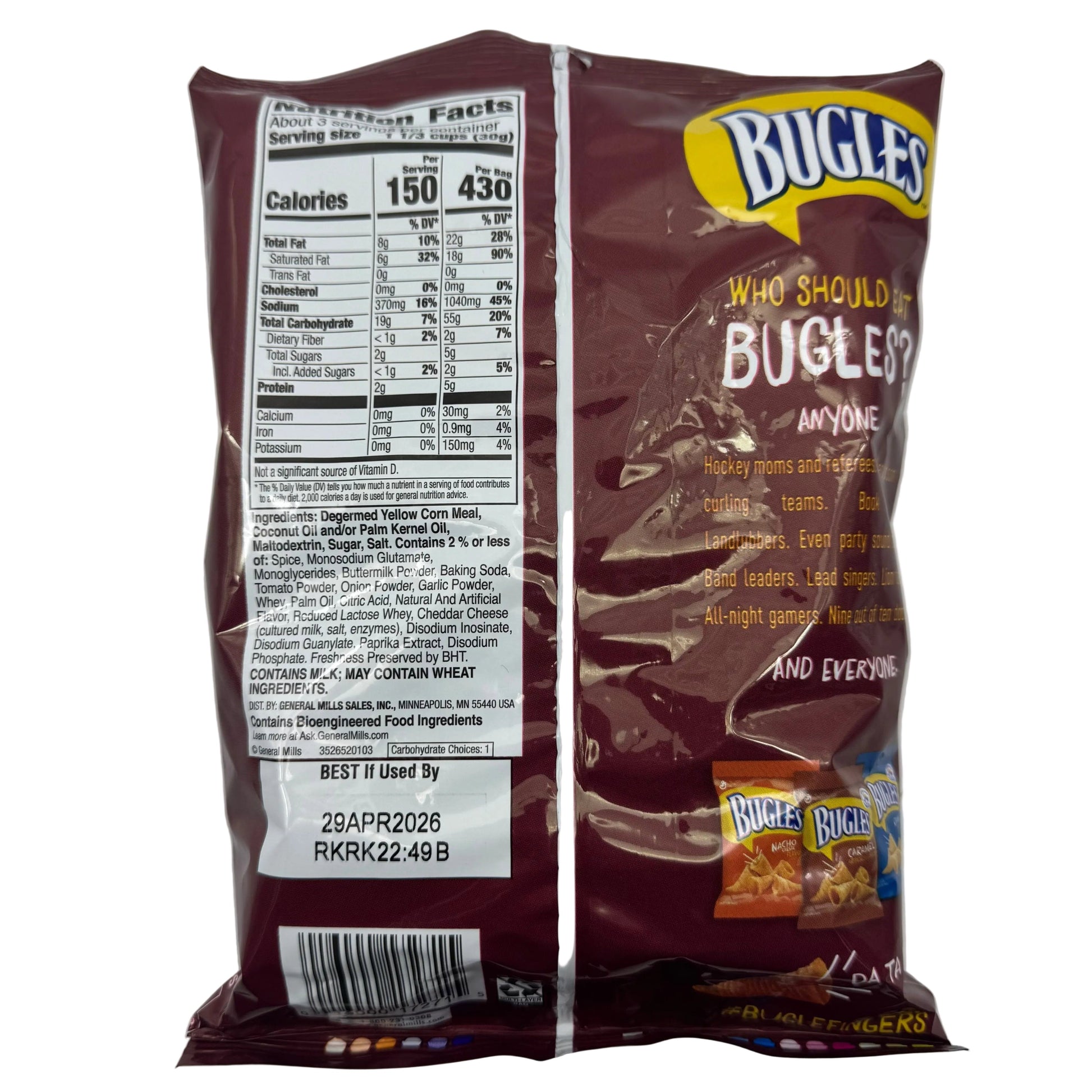 Bugles Chili-85g *{BB:APR/2026}* – Candy Paradise