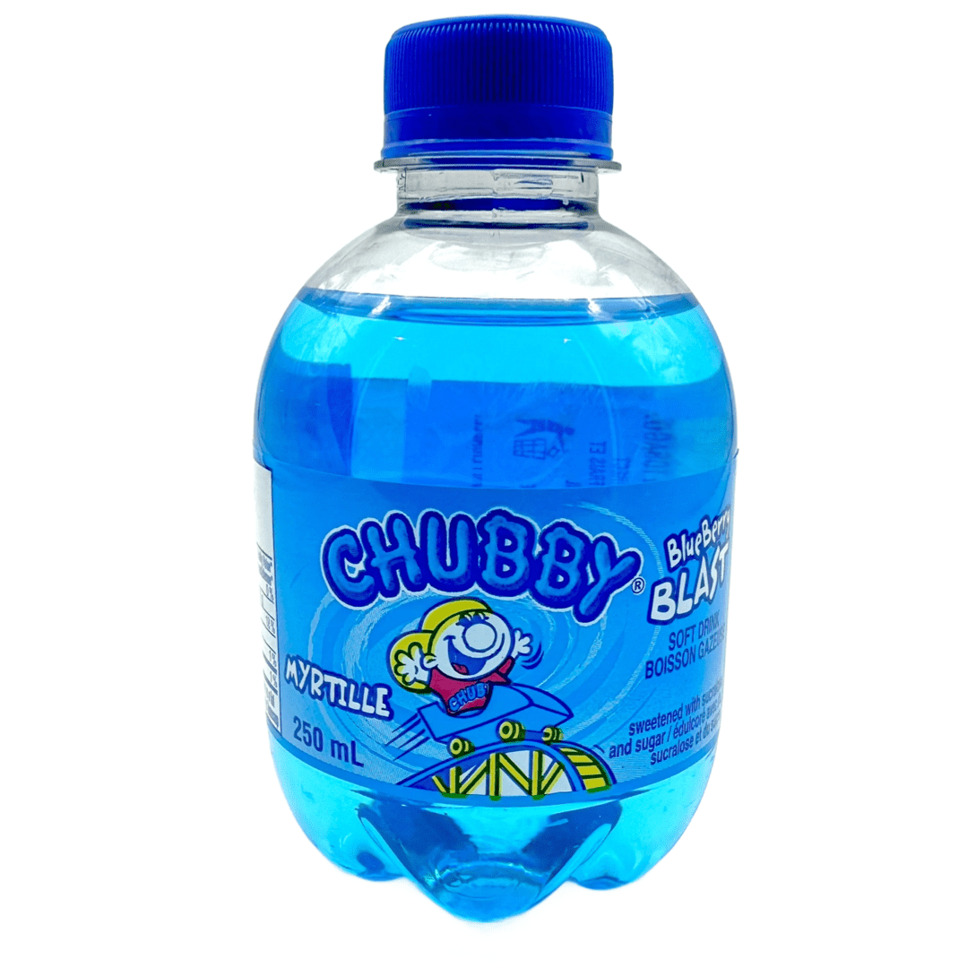 Chubby Blueberry Blast Soda - 250mL – Candy Paradise