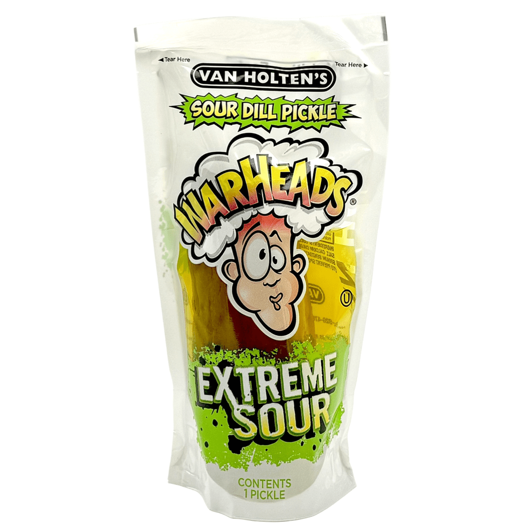 Van Holten's Warheads Extreme Sour Dill Pickle – Candy Paradise