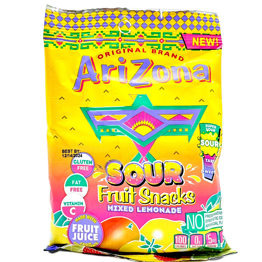 Arizona Sour Lemonade Fruit Snacks - 142g – Candy Paradise