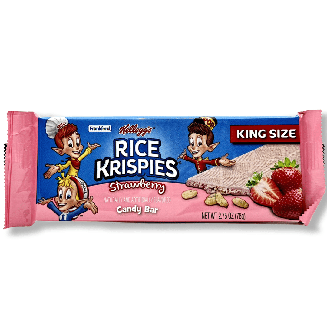 Kellogg's Rice Krispies Strawberry Candy Bar - 2.75oz – Candy Paradise