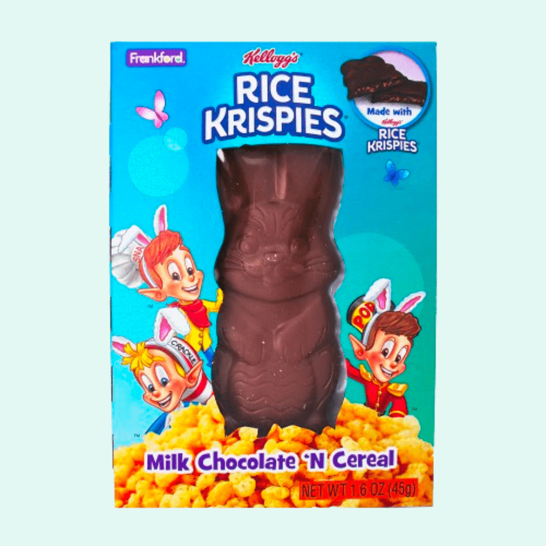 Kellogg's Rice Krispies Milk Chocolate 'N Cereal Bunny – Candy Paradise