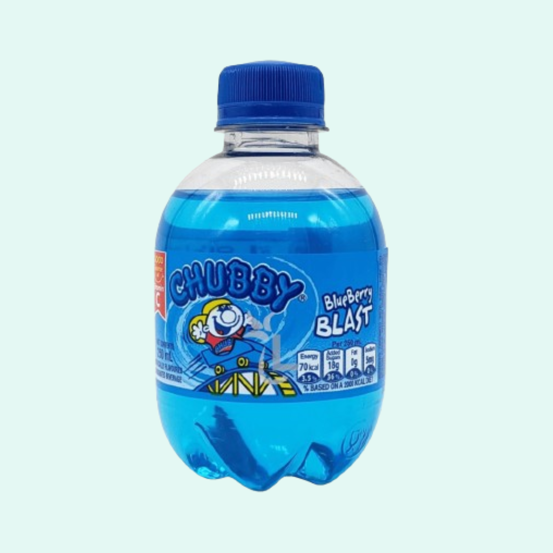 Chubby Blueberry Blast Soda - 250mL – Candy Paradise