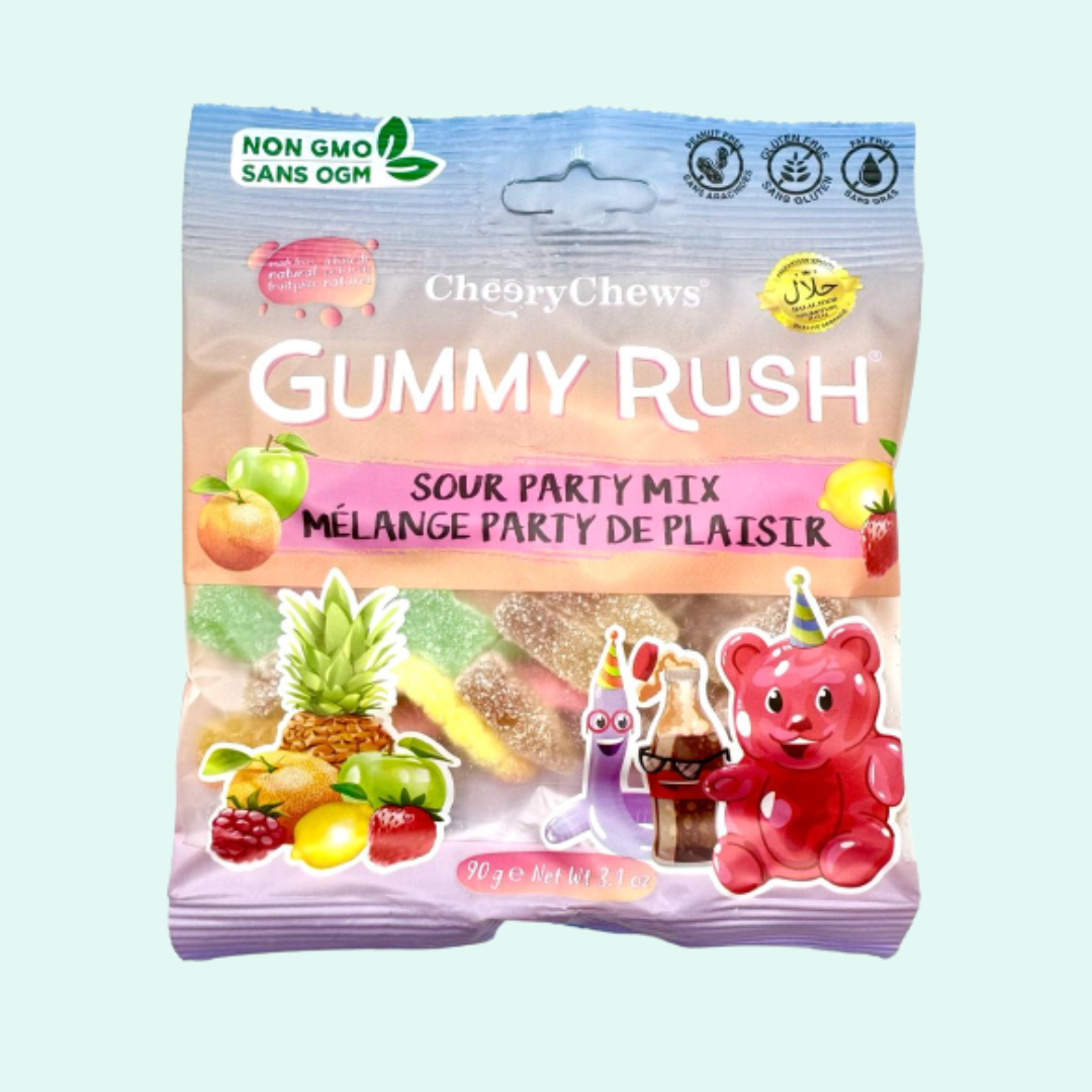 Gummy Rush Sour Party Mix – Candy Paradise