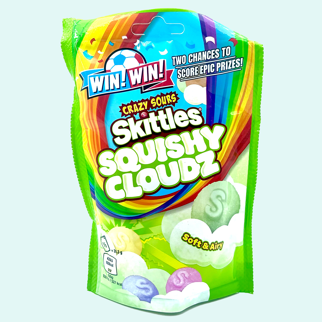 Skittles Fruit Squishy Cloudz Sours UK Candy Paradise Skittles Fruit Squishy Cloudz Sours UK Candy Paradise