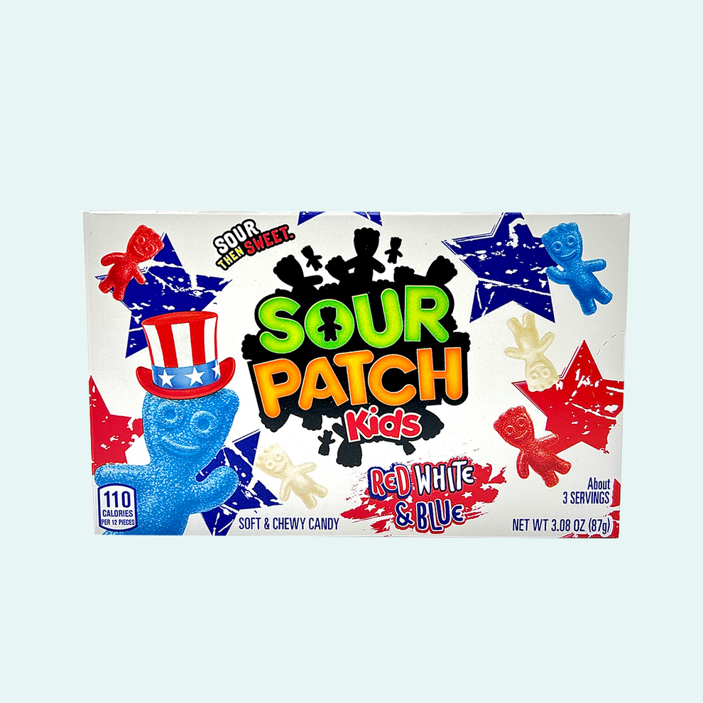 Sour Patch Kids Red, White & Blue – Candy Paradise