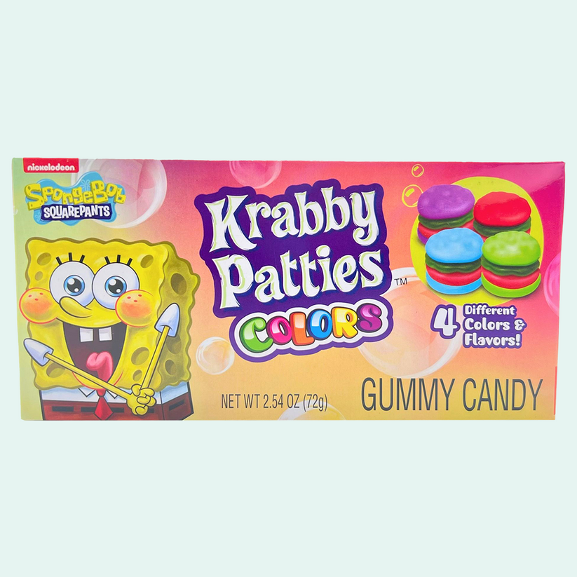 Spongebob Krabby Patties Colors Theatre Box – Candy Paradise